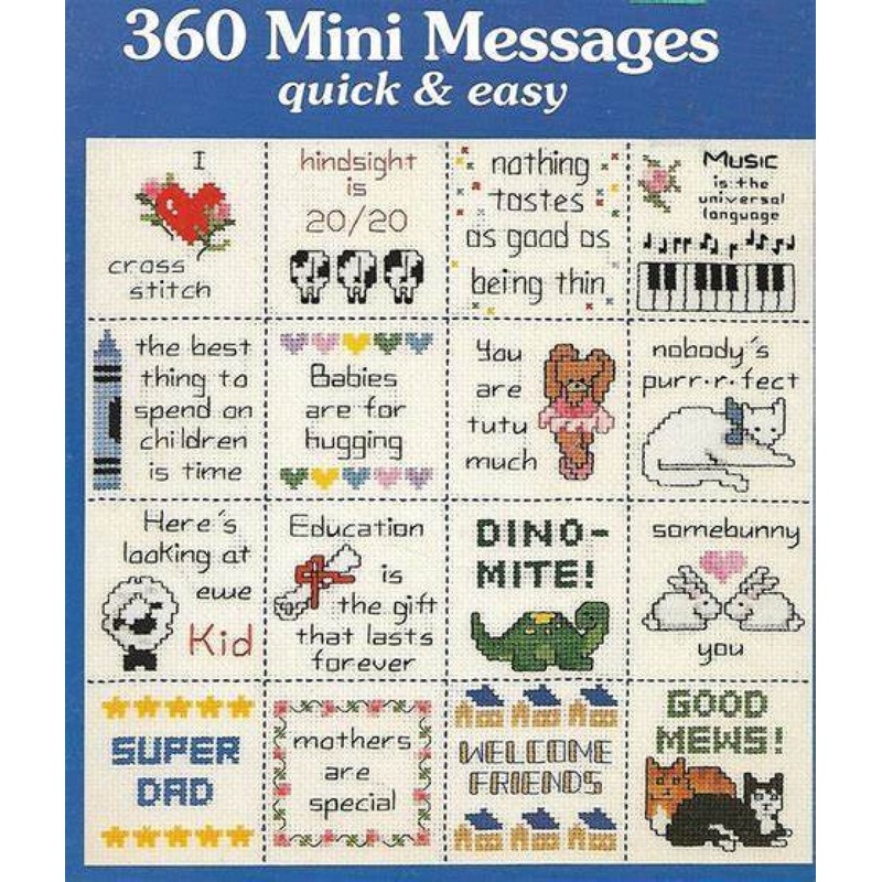 360 Mini Messages pattern - OpticMingle Your Lens to the World ...